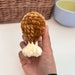 NO SEW Mini Drumstick Pattern | Amigurumi Chicken, Crochet Fried ...