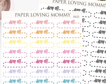 Drop off Script - Etsy