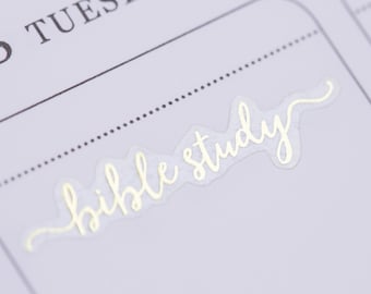 Bible Study Stickers | Etsy