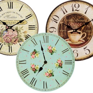 Printable Watch Faces Clipart, Instant Download for DIY Projects, Ideal ...