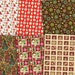 Christmas Digital Paper Xmas Paper Holiday Paper Winter - Etsy