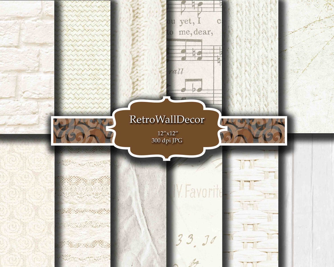 White Digital Paper White Lace White Fabrics White | Etsy