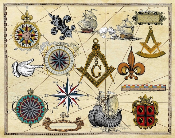 Nautical Clipart Sailing Clip Art Sailboat Clipart Ocean | Etsy