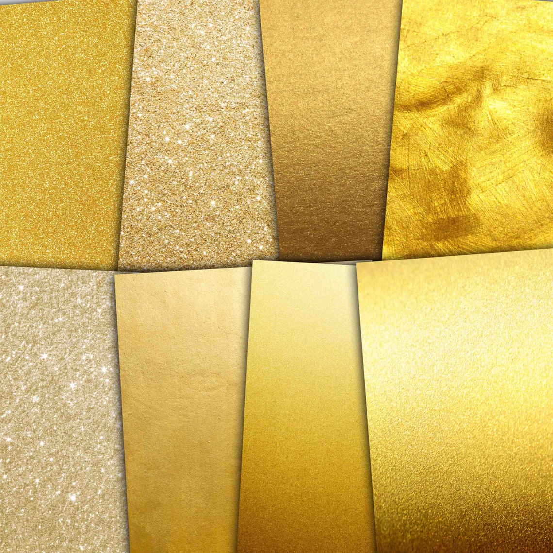 Digital Gold Paper Gold Background Gold Paper Digital Gold | Etsy
