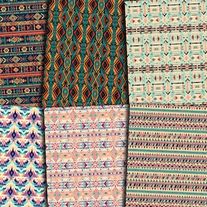 Tribal Digital Paper, Tribal Watercolor, Tribal Pattern, Tribal ...