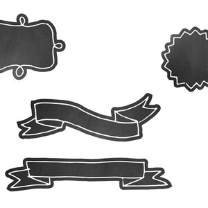 Chalkboard Labels, Chalkboard Frames, Chalkboard Banner, Digital Frames ...