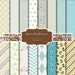 Baby Boy Digital Paper Digital Download Paper Scrapbook Paper Digital ...