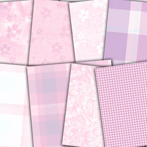 Baby Girl Pink Digital Paper Digital Download Paper Scrapbook Paper Its ...