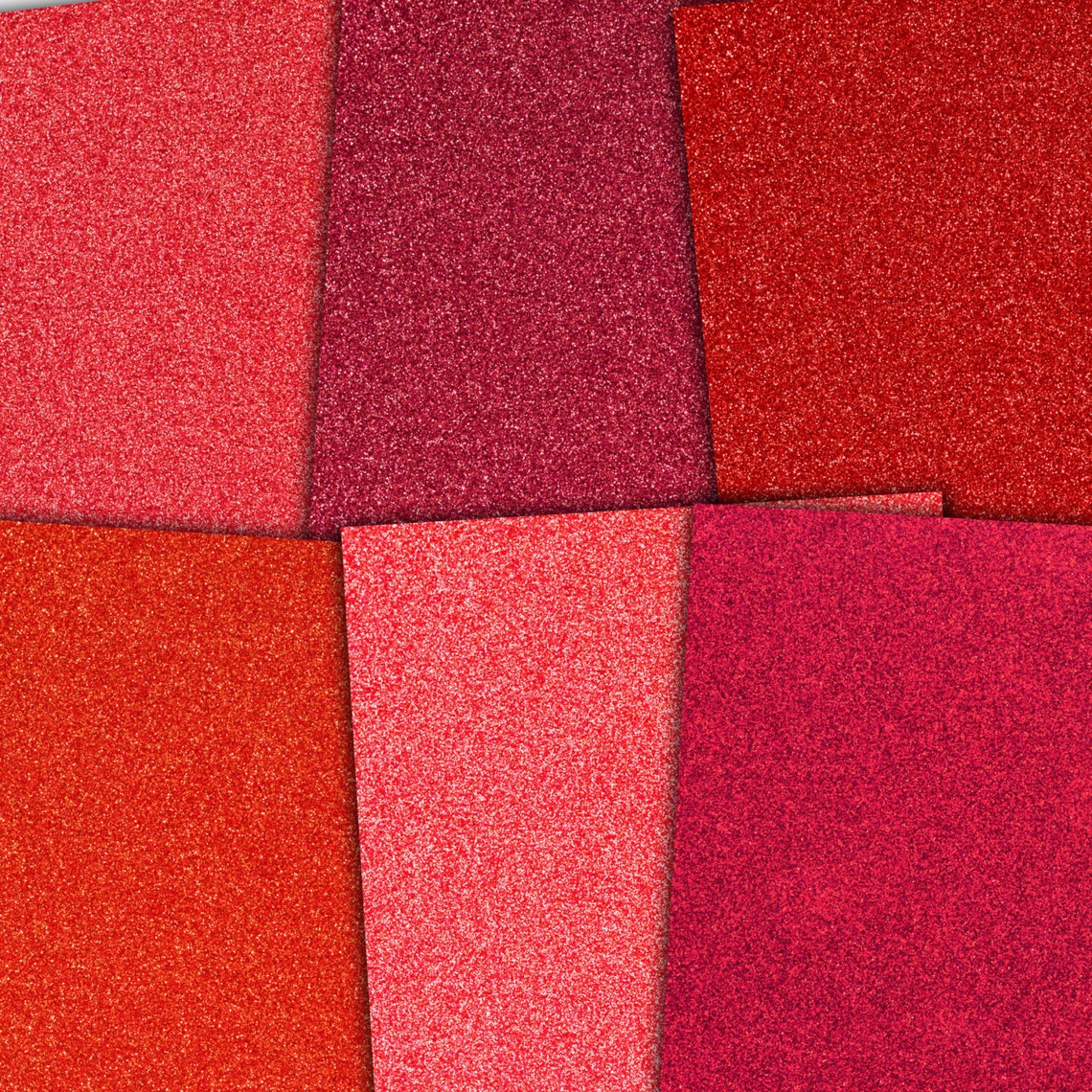 Red Glitter Digital Paper: 12"x12" Texture Clipart (digital Download ...