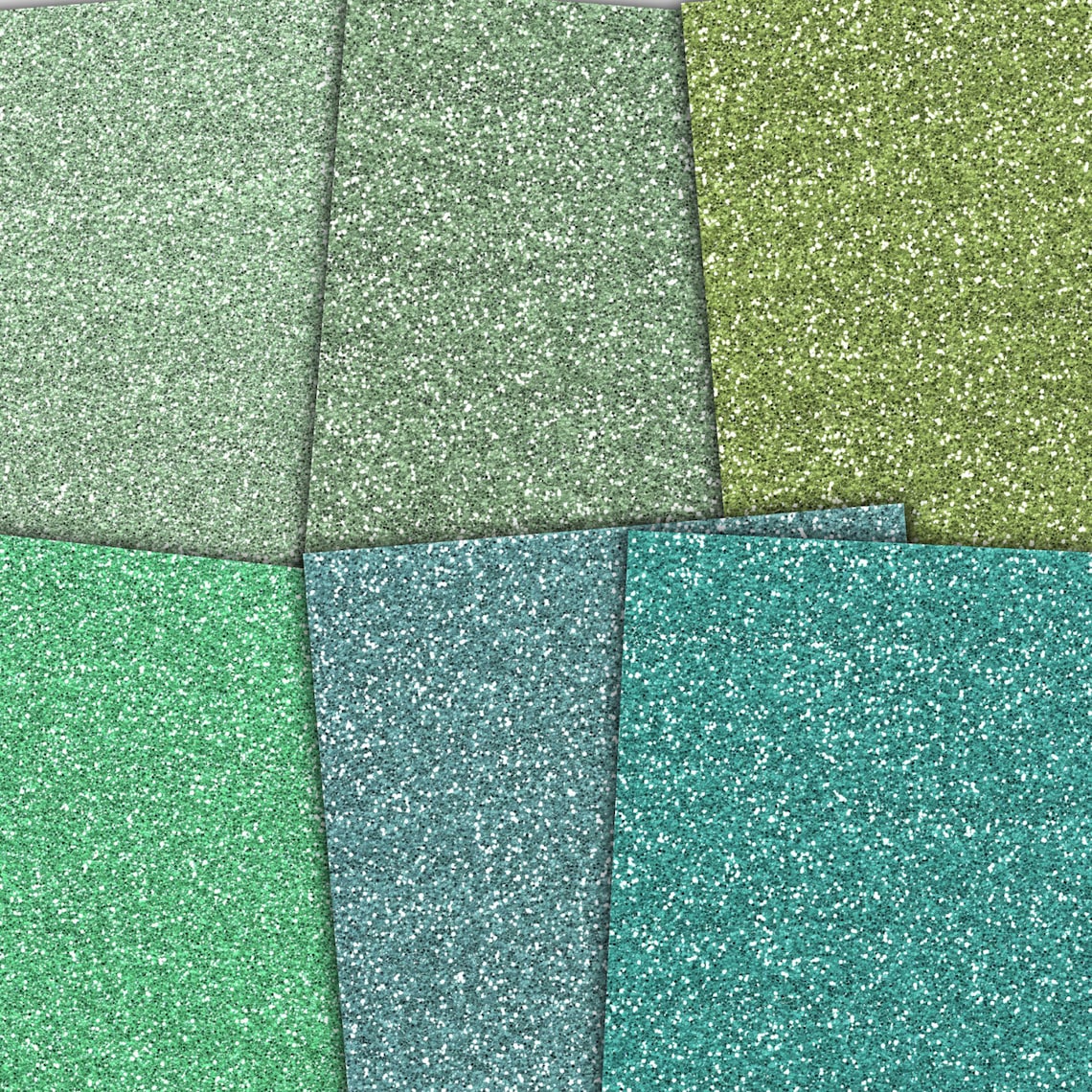 Glitter Digital Paper Green Glitter Printable Paper Digital - Etsy