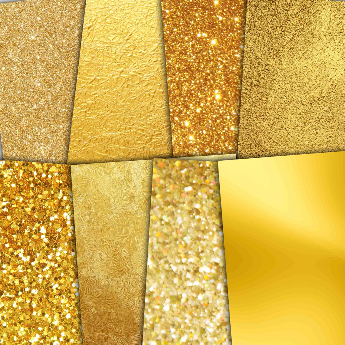 Digital Gold Paper Gold Background Gold Paper Digital Gold | Etsy