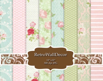 Flower Clipart Roses Clip Art Vintage Graphics Floral - Etsy