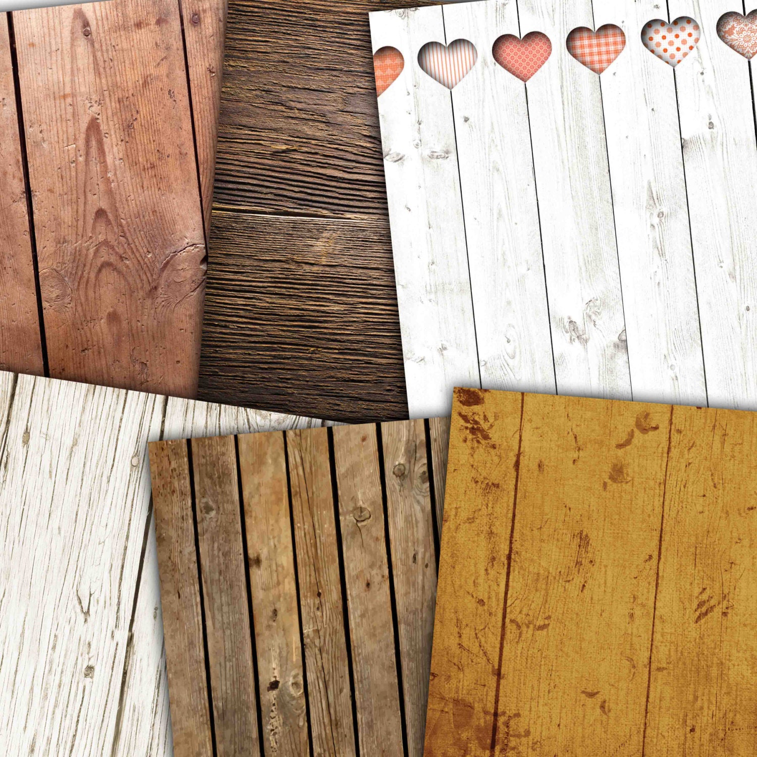 Wood Digital Paper Wood Background Distressed Wood Texture - Etsy