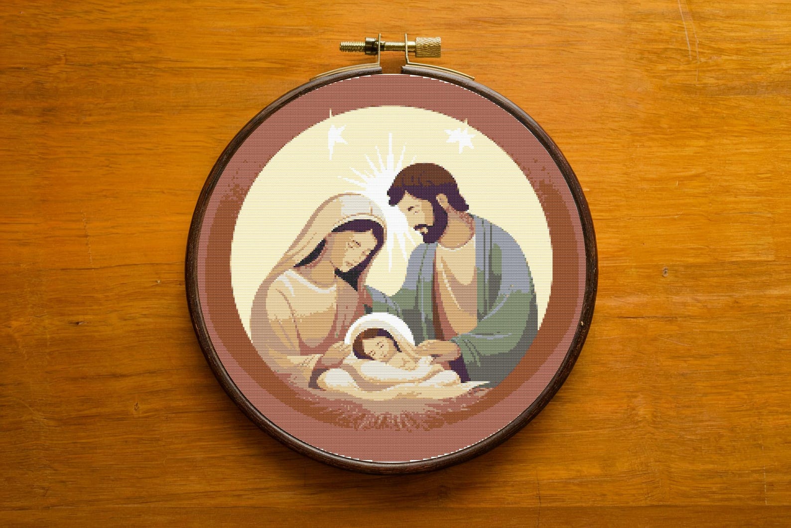 Baby Jesus Cross Stitch Pattern: Nativity Embroidery (PDF Pattern) - Etsy