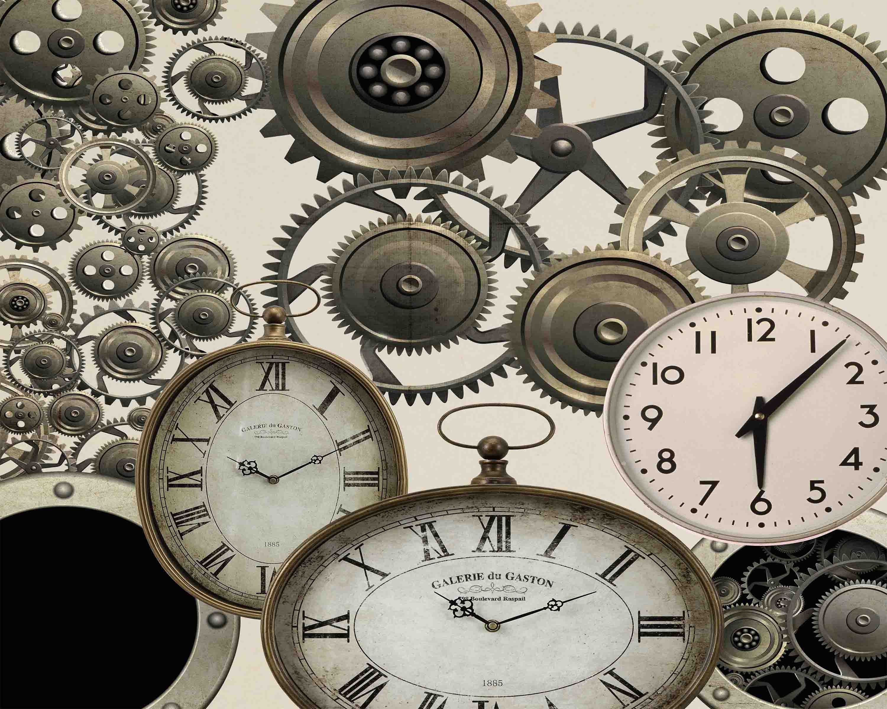 Watch Clip Art Vintage Clock Parts Steampunk Clipart | Etsy