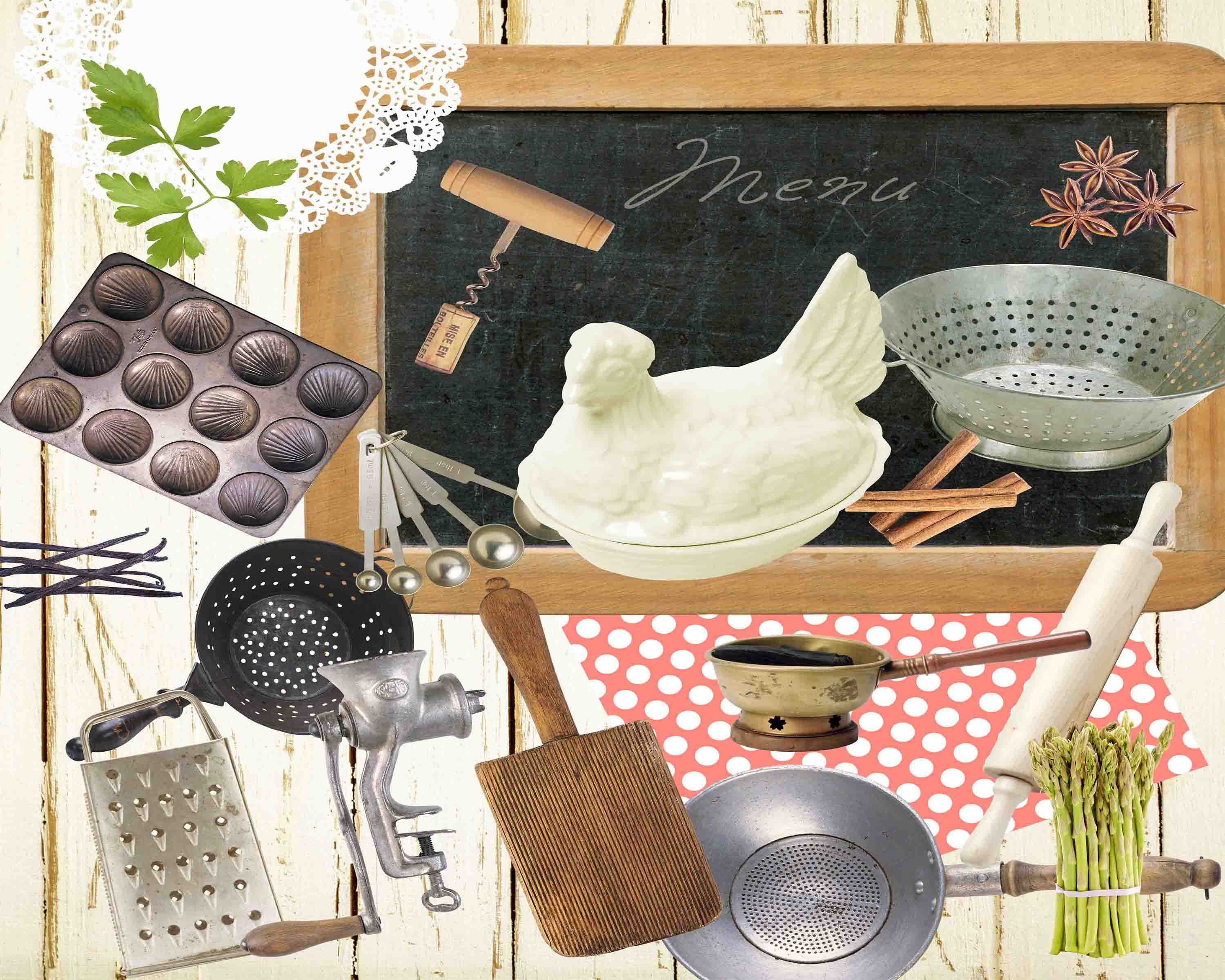 Vintage Kitchen Clip Art Kitchen Clipart Kitchen Clip Art | Etsy