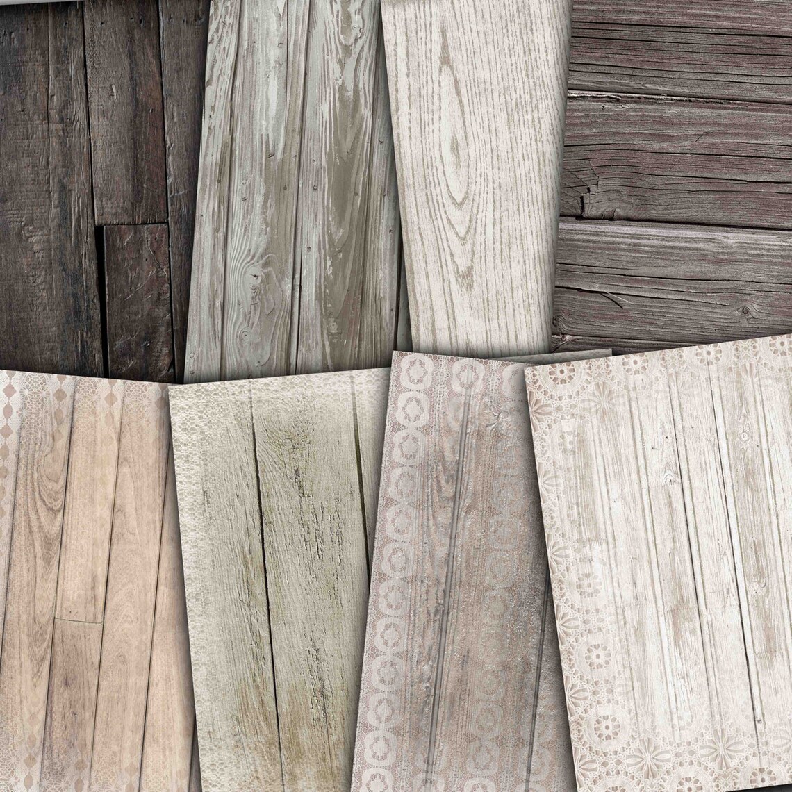 Wood Digital Paper Wood Background Distressed Wood Texture - Etsy