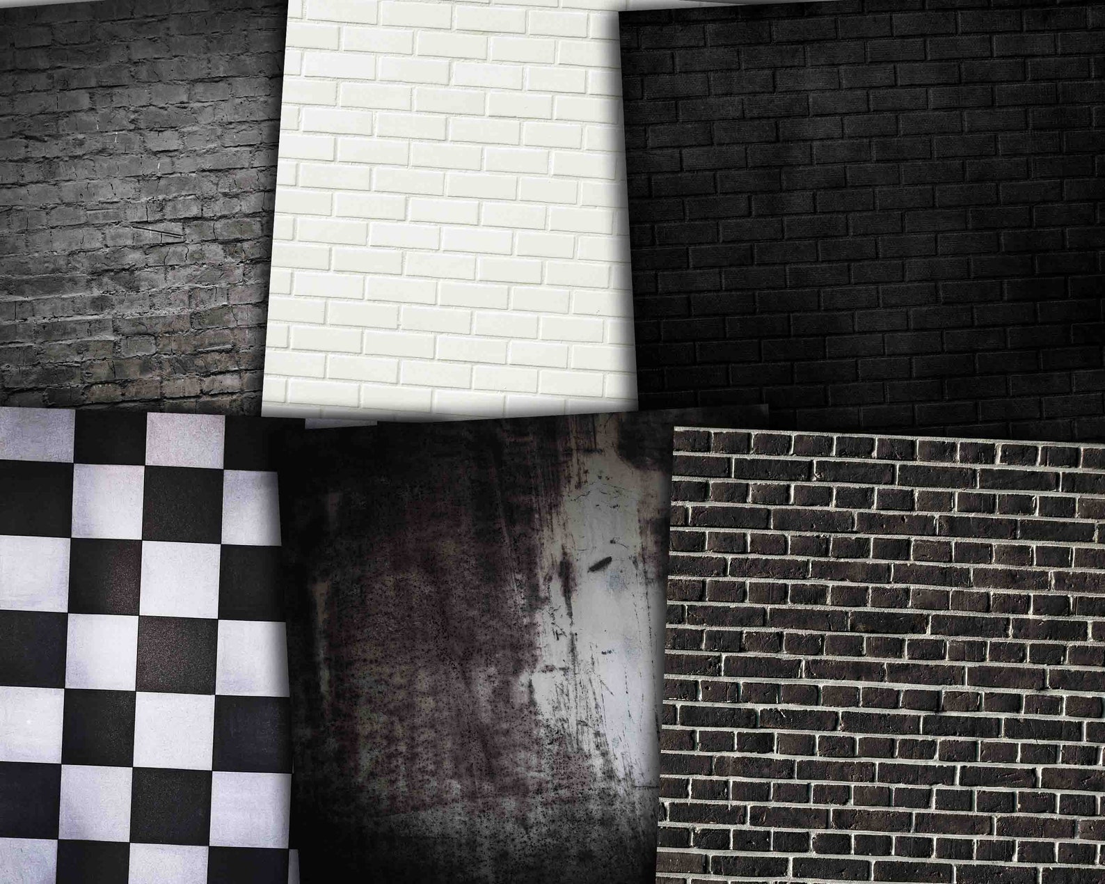 Brick Digital Paper Brick Background Digital Brick Wall - Etsy