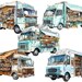 Food Truck, Food Truck Clipart, Truck Watercolor, Food Truck Image ...