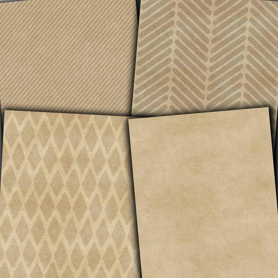 Kraft Paper Texture Kraft Scrapbook Paper Digital Kraft - Etsy