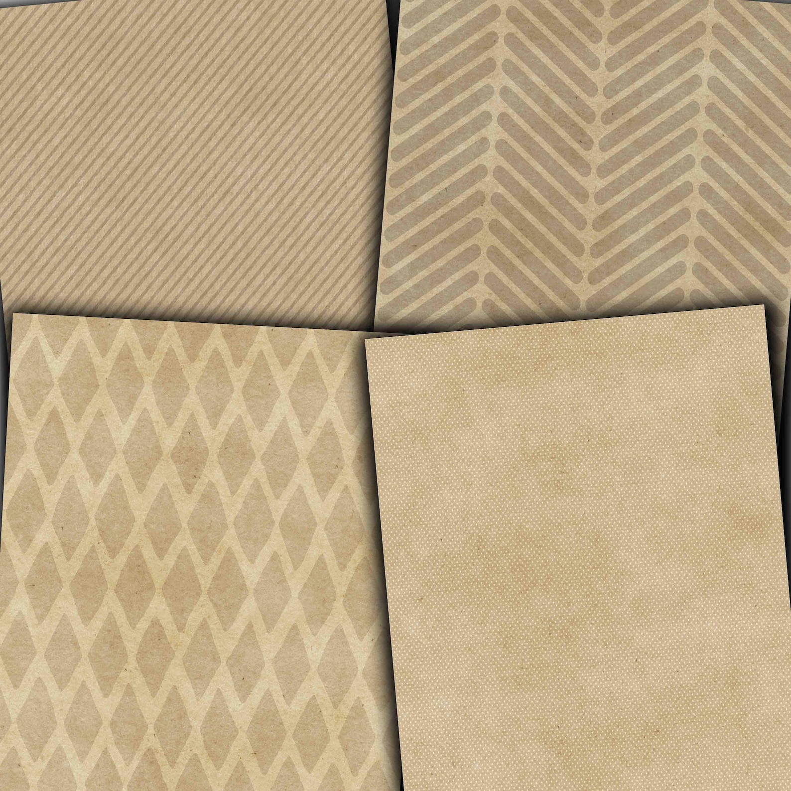Kraft Paper Texture Kraft Scrapbook Paper Digital Kraft - Etsy