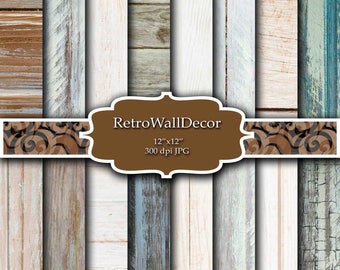 Distressed Wood Digital Textures Rustic Digital Paper Old - Etsy
