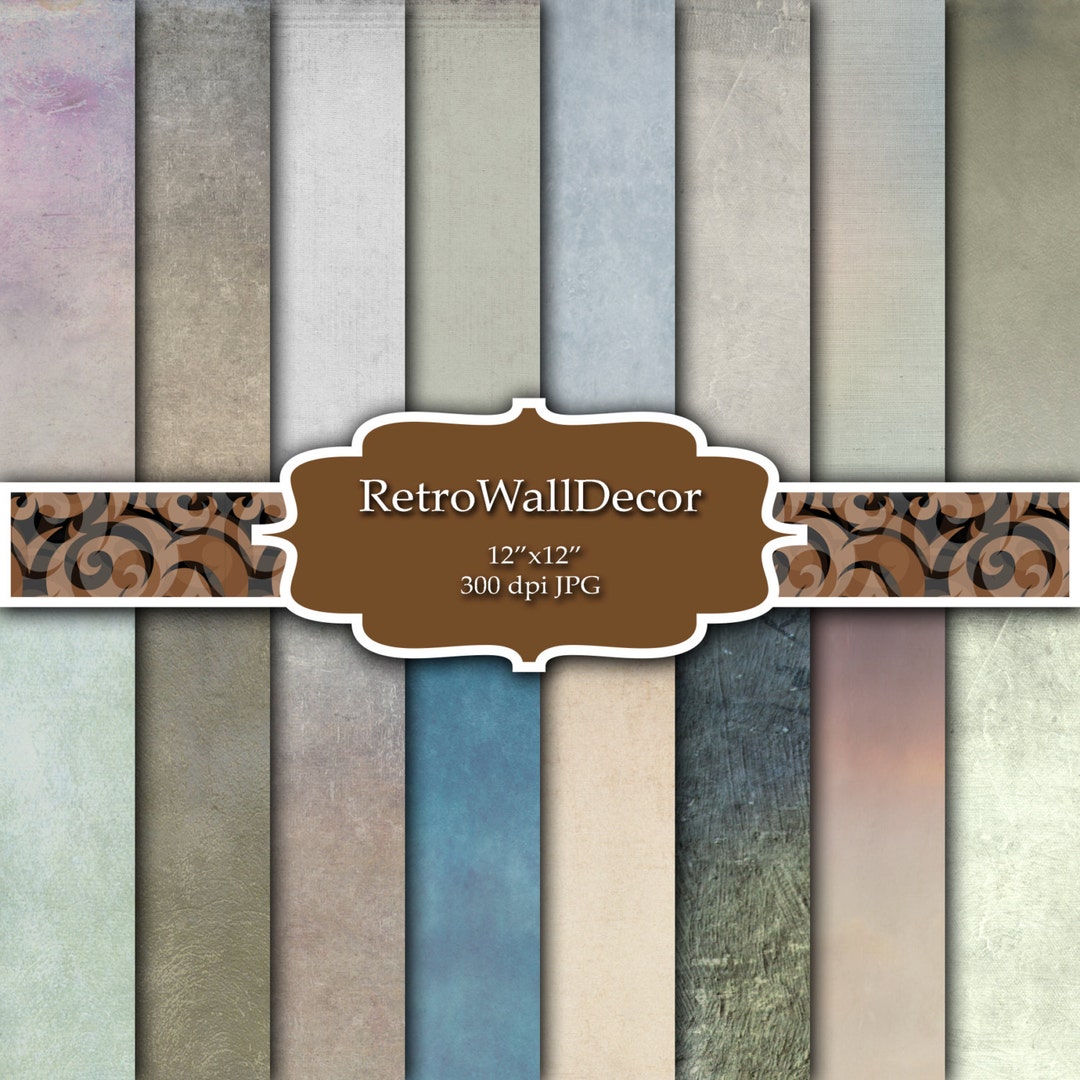 Grunge Digital Paper, Distressed Paper, Grunge Textures, Grunge ...