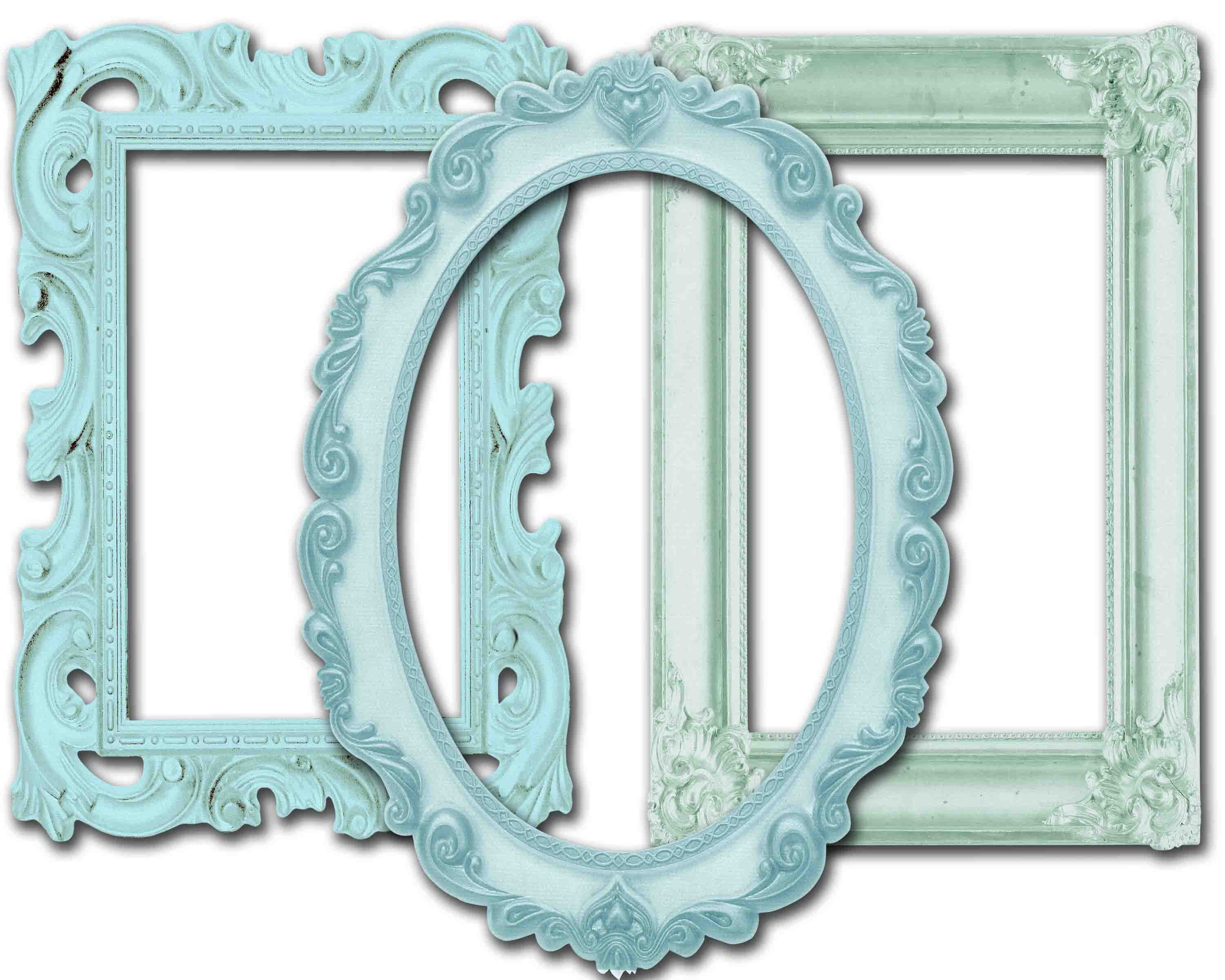 Digital frame Vintage Blue Frames Vintage Frames Frames | Etsy