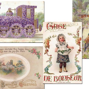 Ephemera Paper, Vintage Postcards, Vintage Birthday Cards, Easter ...