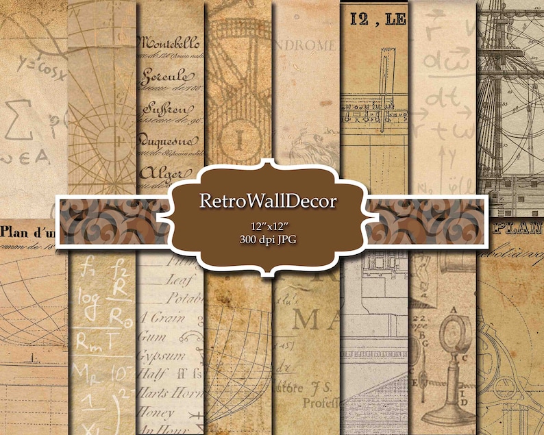 Old Digital Paper Antique Paper Vintage Paper Vintage - Etsy