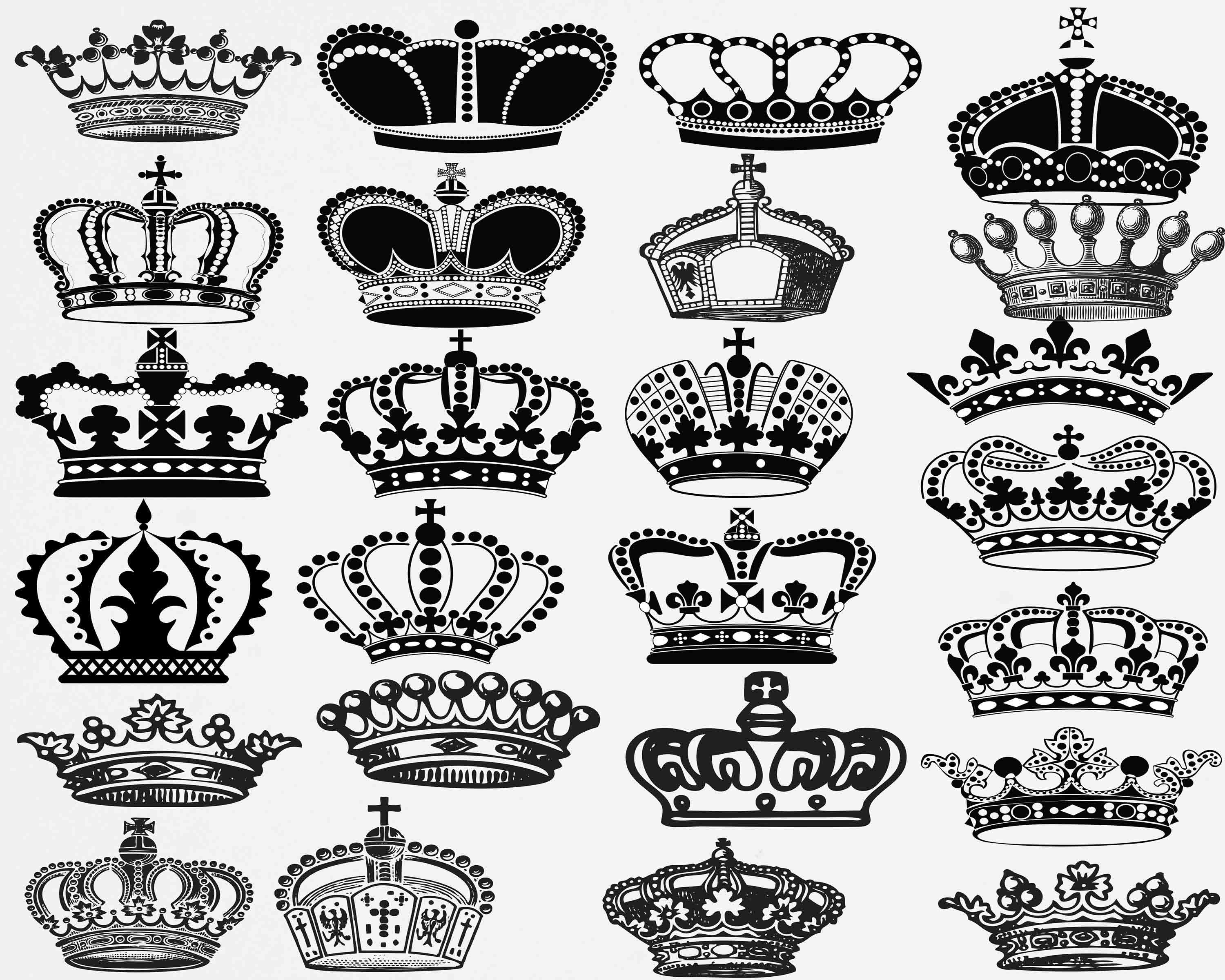 Black Crown Clip Art
