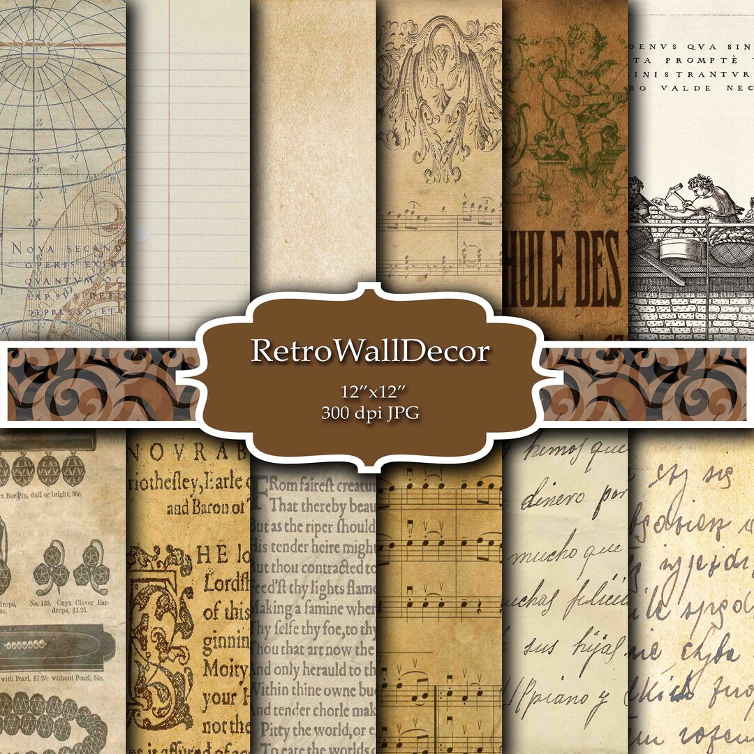 Old Digital Paper, Antique Paper, Vintage Paper, Vintage Background ...