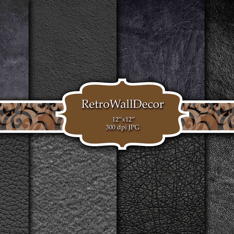 Leather Wall Paper - Etsy