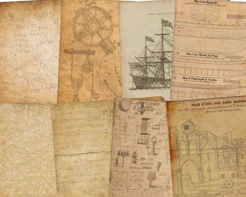 Old Digital Paper Antique Paper Vintage Paper Vintage - Etsy