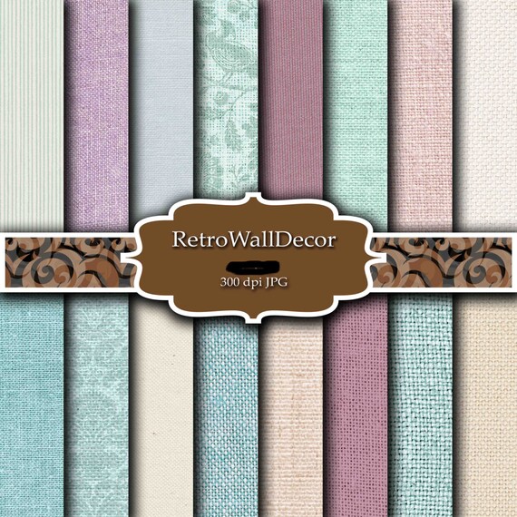 Burlap Digital Paper Digital Burlap Textures Purple | Etsy