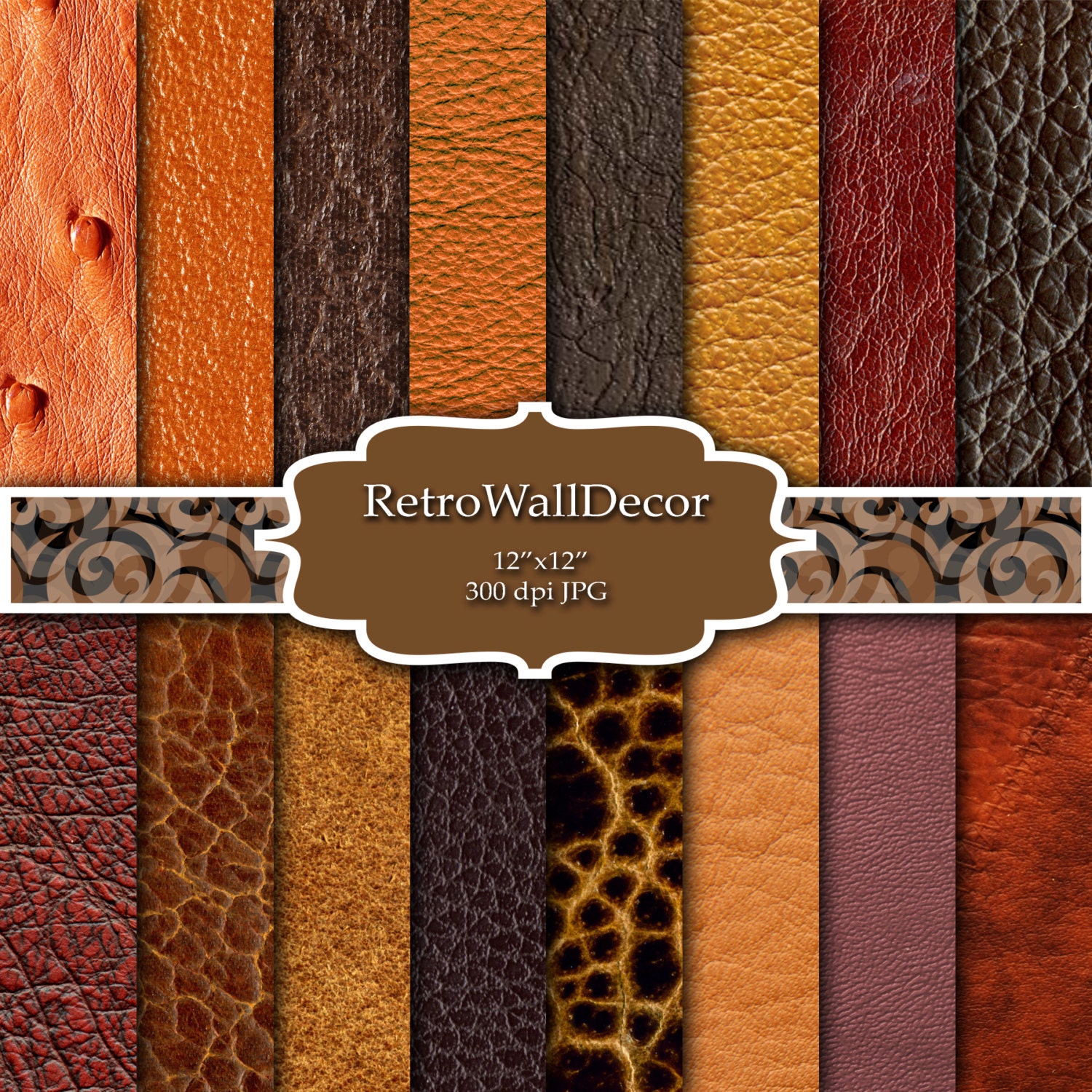 Digital Leather Leather Textures Leather Backgrounds - Etsy
