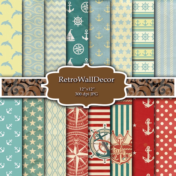 Nautical Scrapbook - Etsy
