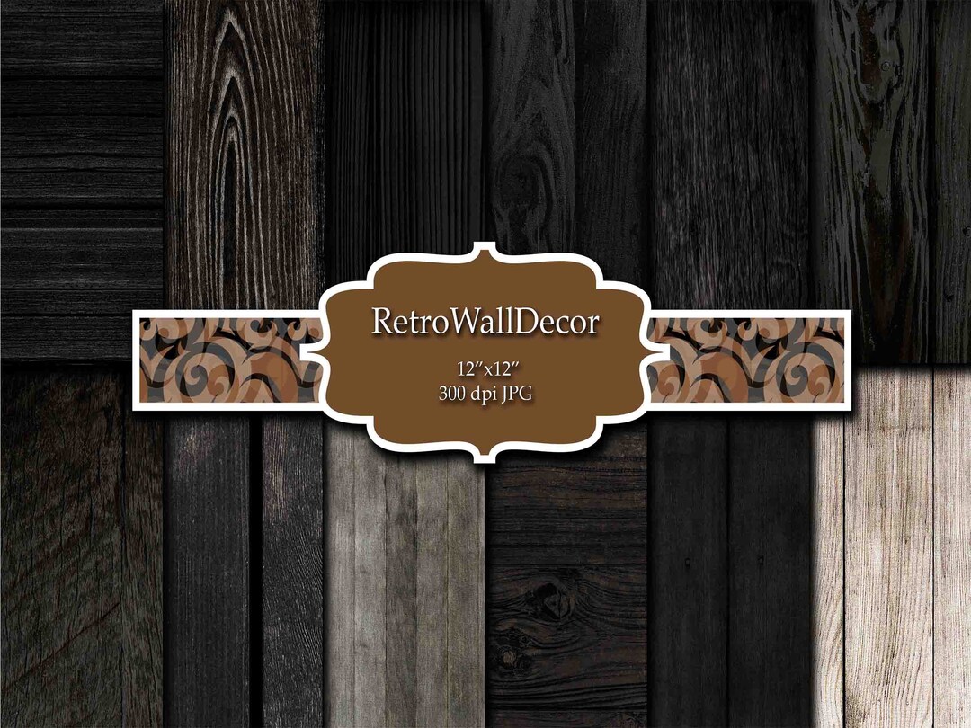 Wood Digital Paper, Wood Background, Distressed Wood Texture, Rustic ...