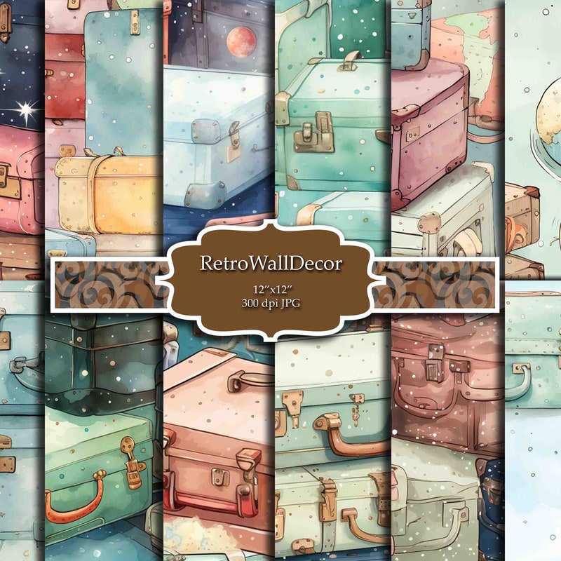 Paper Suitcase - Etsy