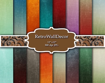 Grunge Digital Paper Distressed Paper Grunge Textures - Etsy