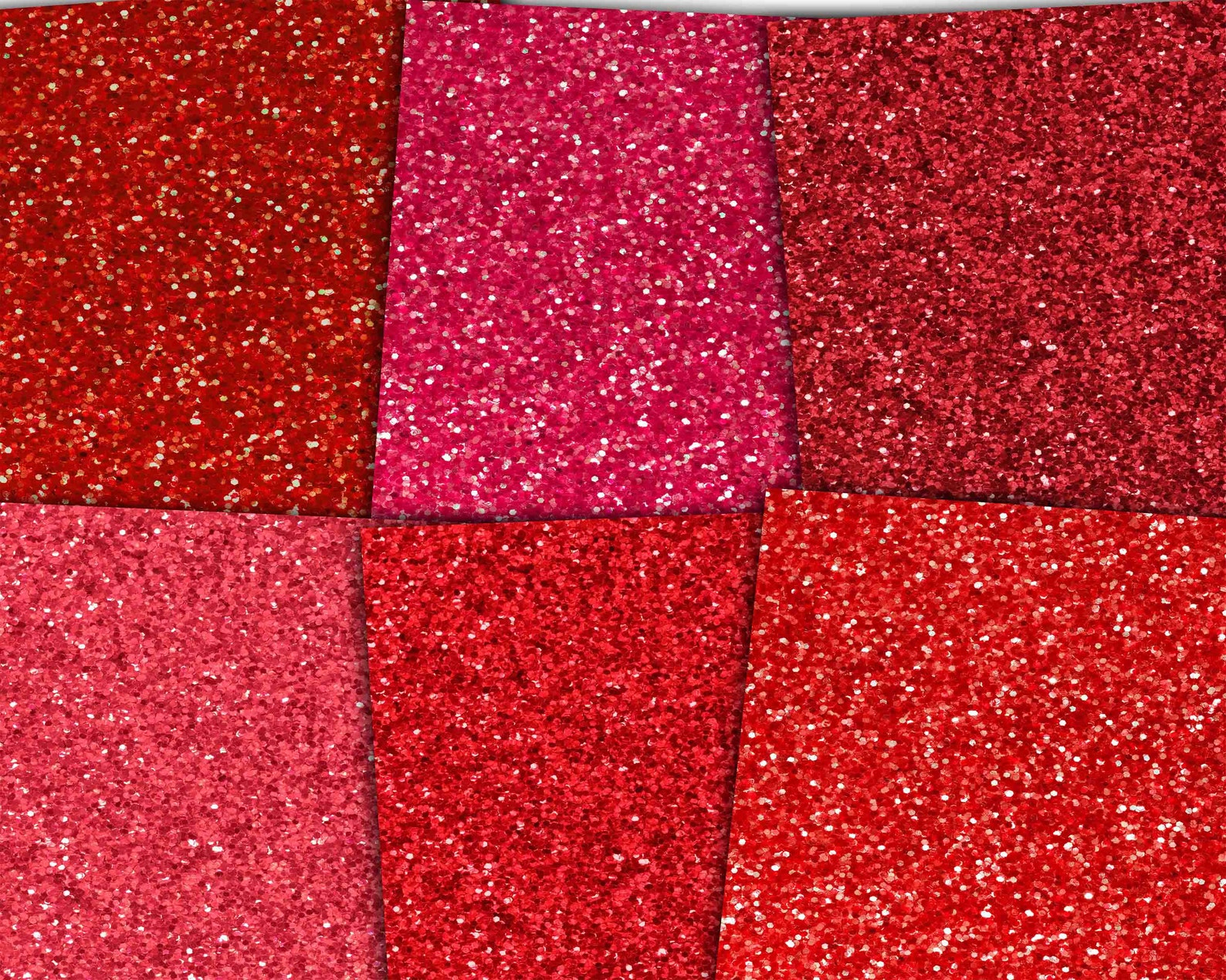 Glitter Digital Paper Red Glitter Paper Printable Paper - Etsy