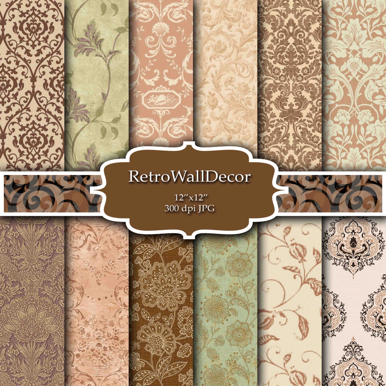 Rustic Wallpaper Patterns