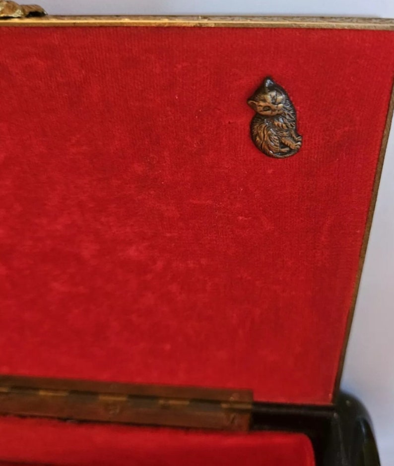 Vintage Italian Renaissance Style Gilded Wood & Metal Jewelry Box - Etsy
