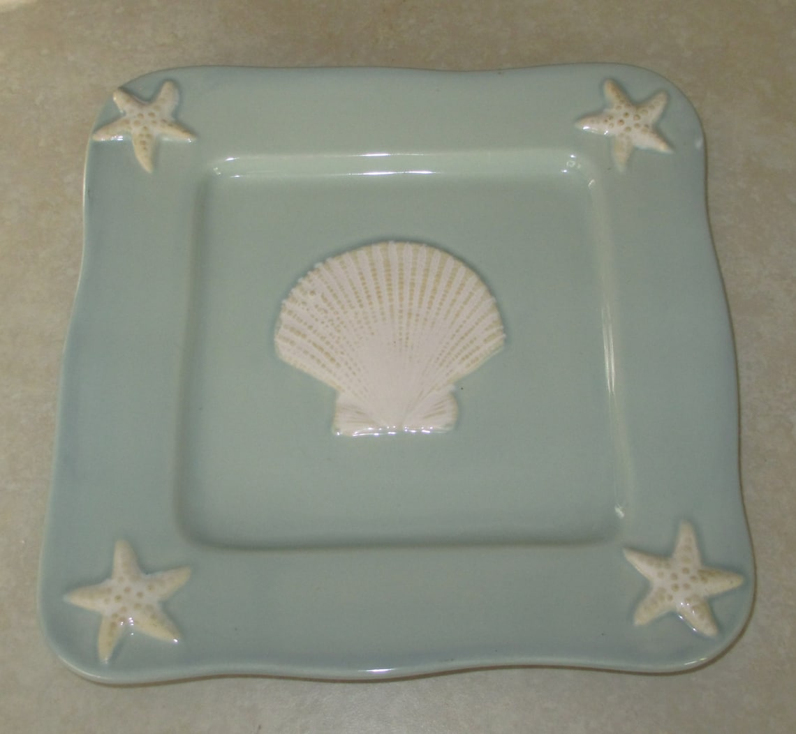 Shell Tray With Raised Shell Motif - Etsy
