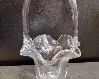 Glass Easter Basket | Etsy
