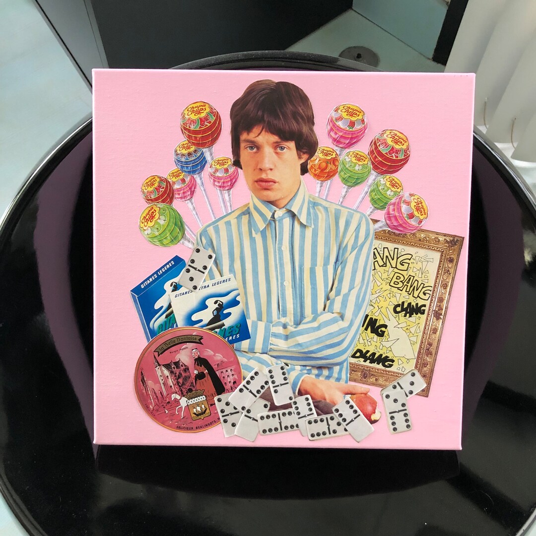 MICK Art Collage - Etsy