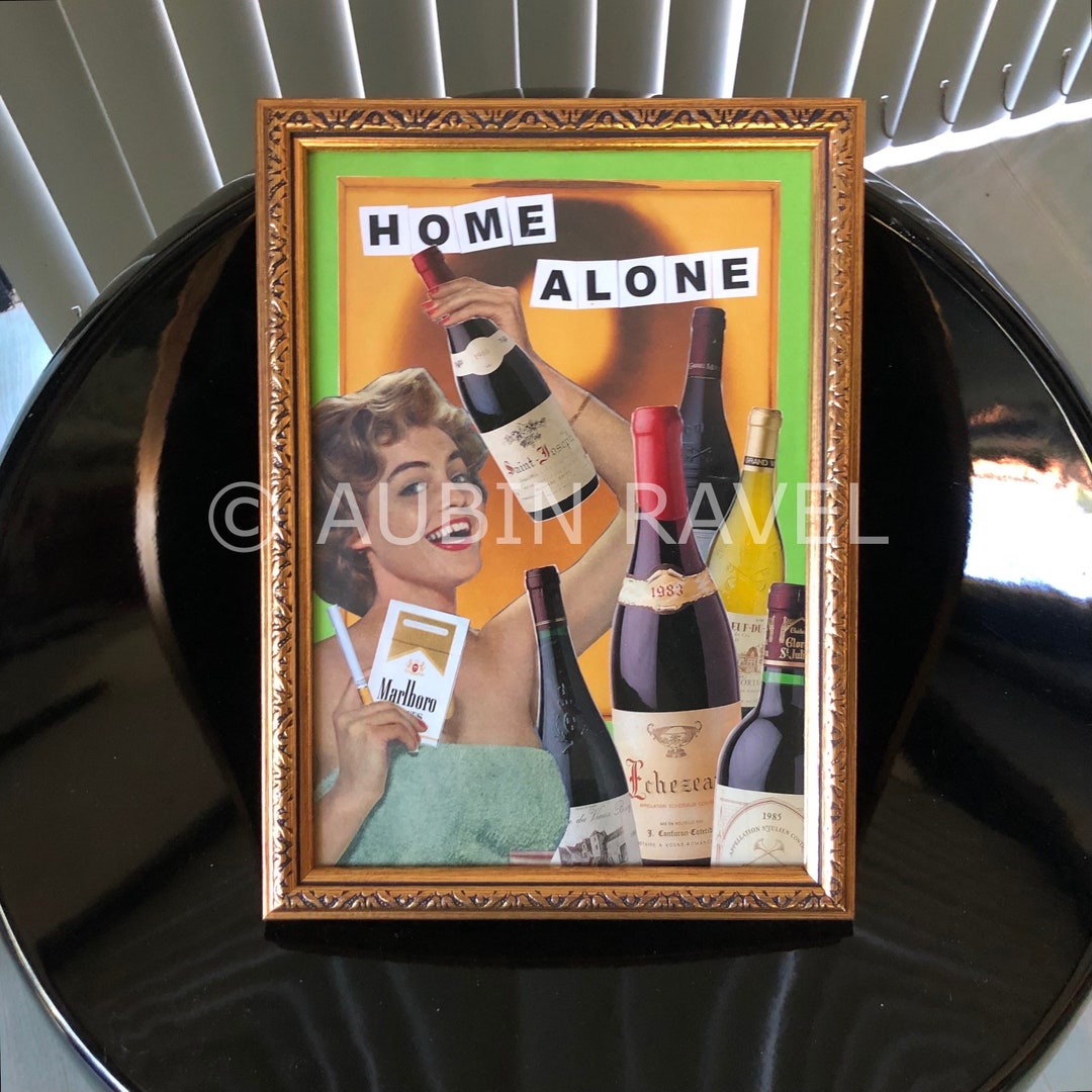HOME ALONE - Art Collage - Etsy