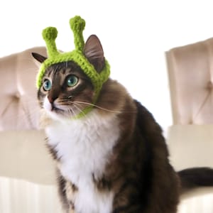 Alien Cat Hat, Cat Alien Antennae Headband, Outerspace Scifi ...