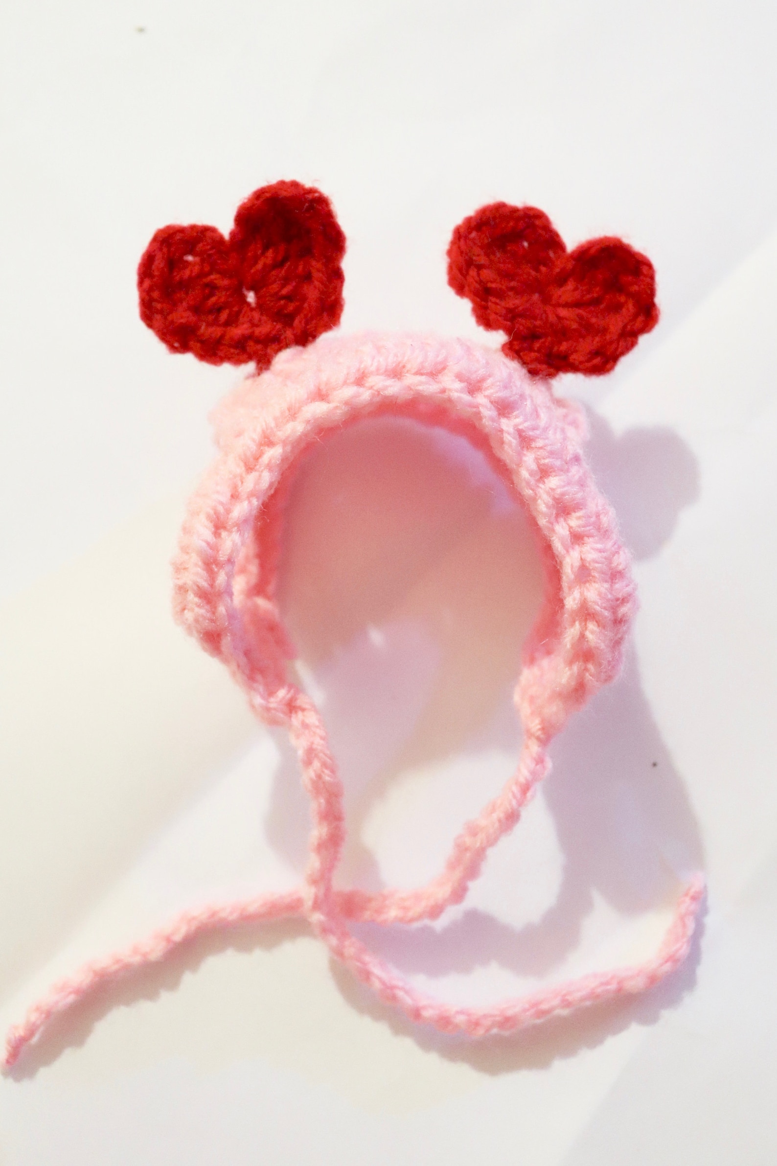 Crochet Pattern: Valentines Day Heart Headband for Cats With - Etsy