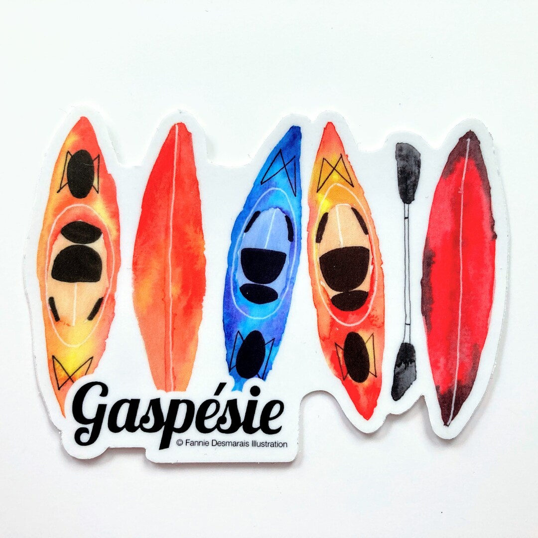 Sticker Kayaks - Etsy